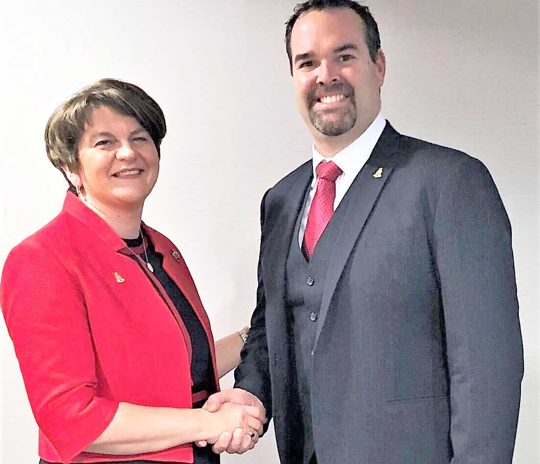 Cayman’s Eric Bush visits Northern Ireland - Cayman Compass