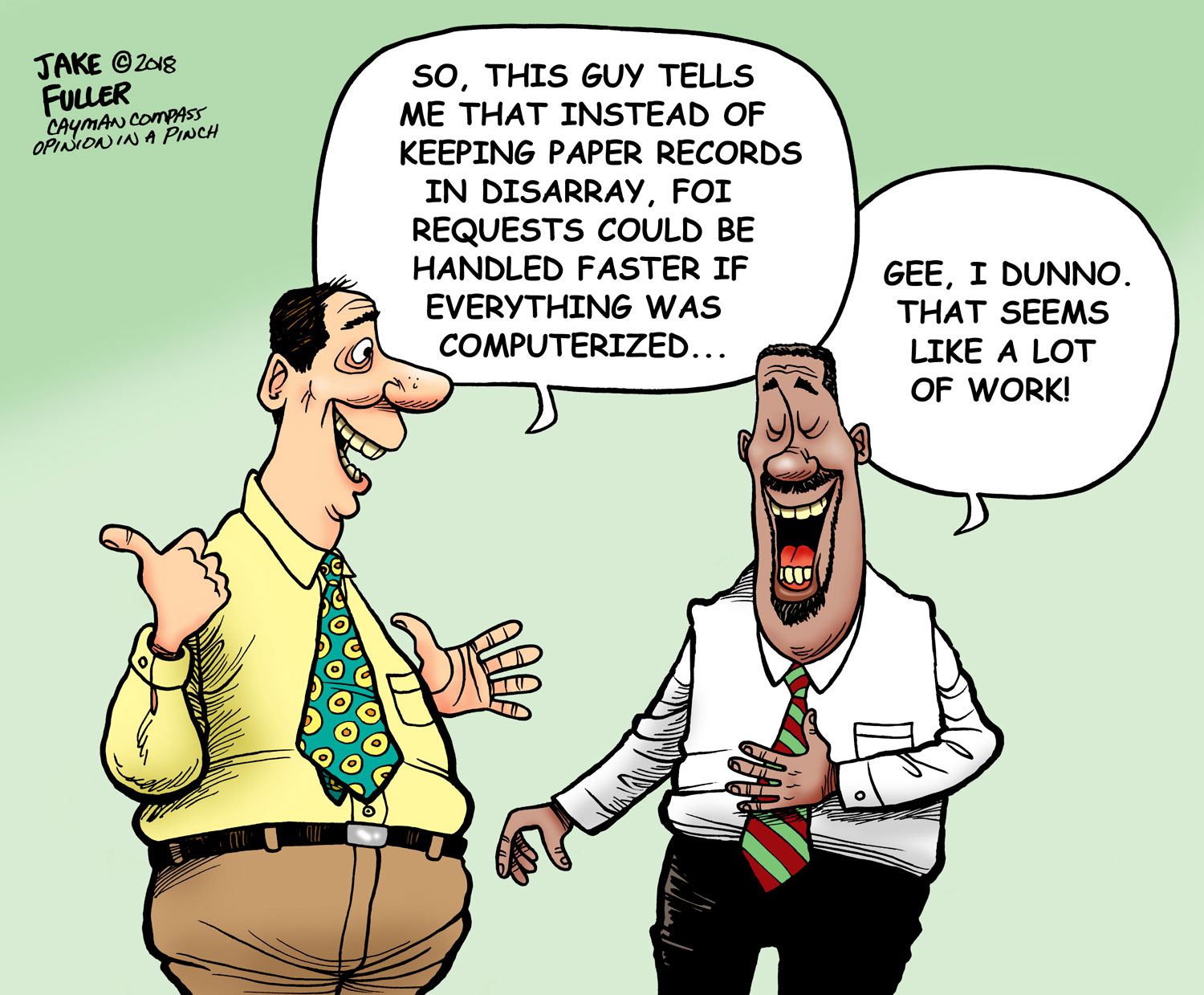 FOI disarray - Cayman Compass