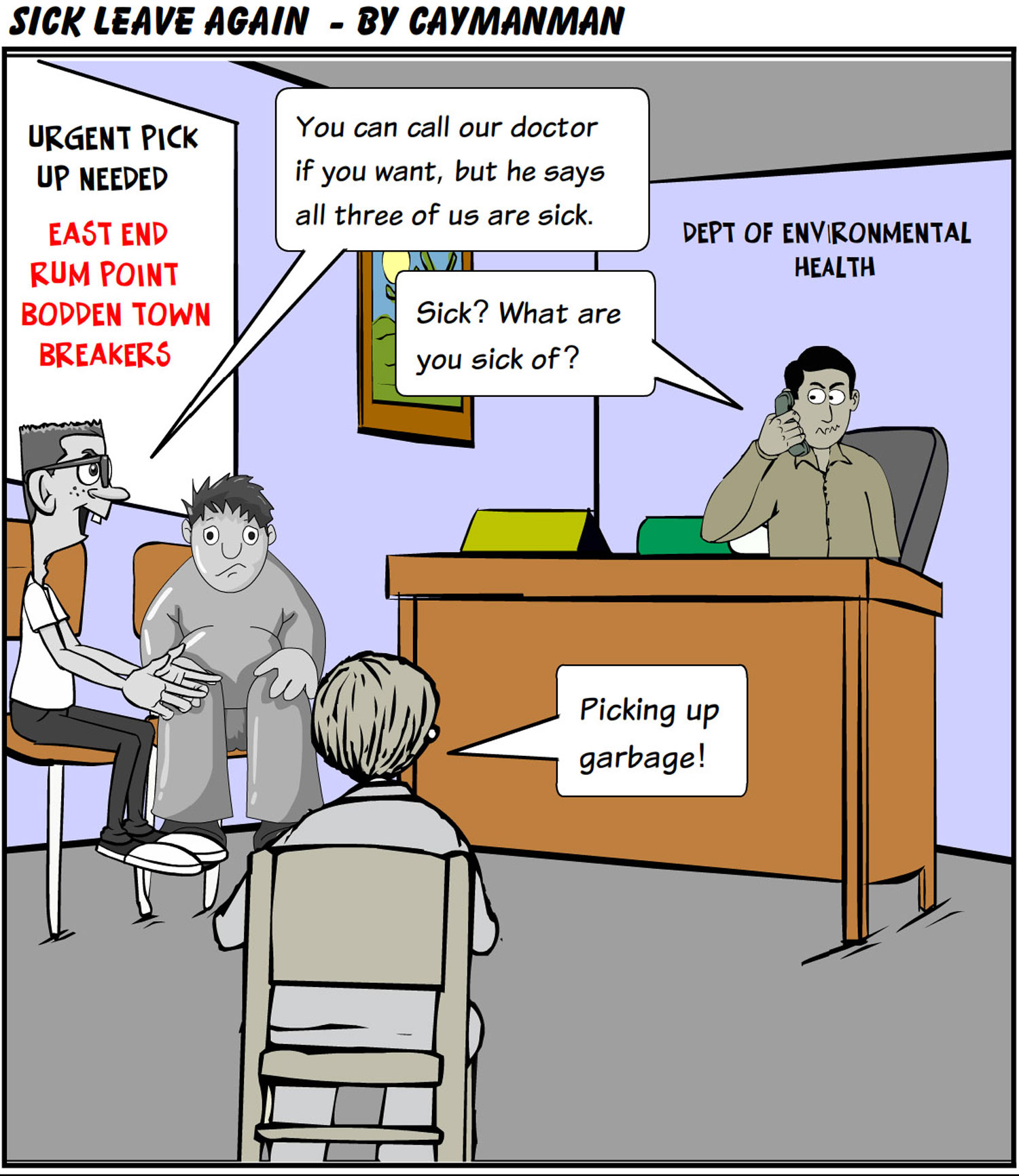 Sick leave again - Cayman Compass