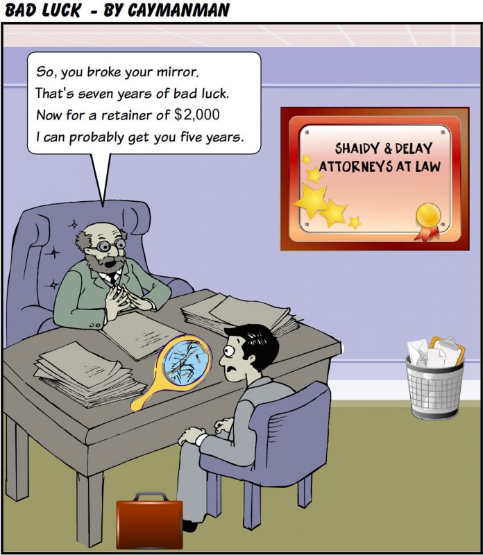 Bad luck - Cayman Compass