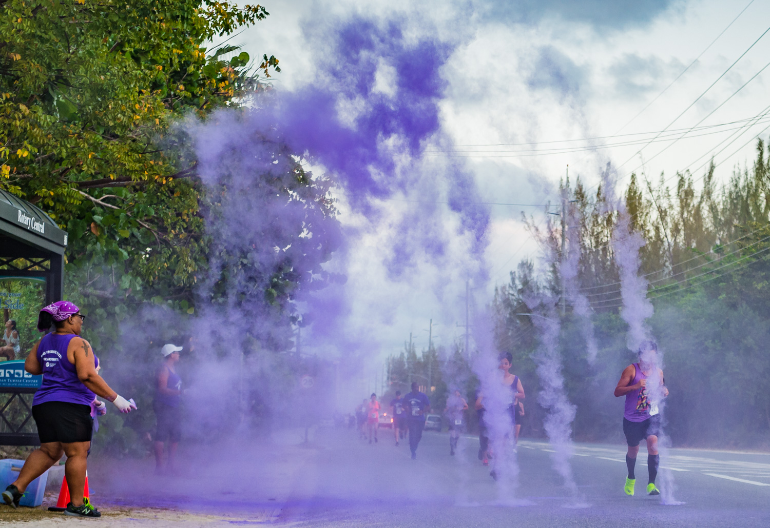 In Focus: Colour Me Purple 5K run - Cayman Compass