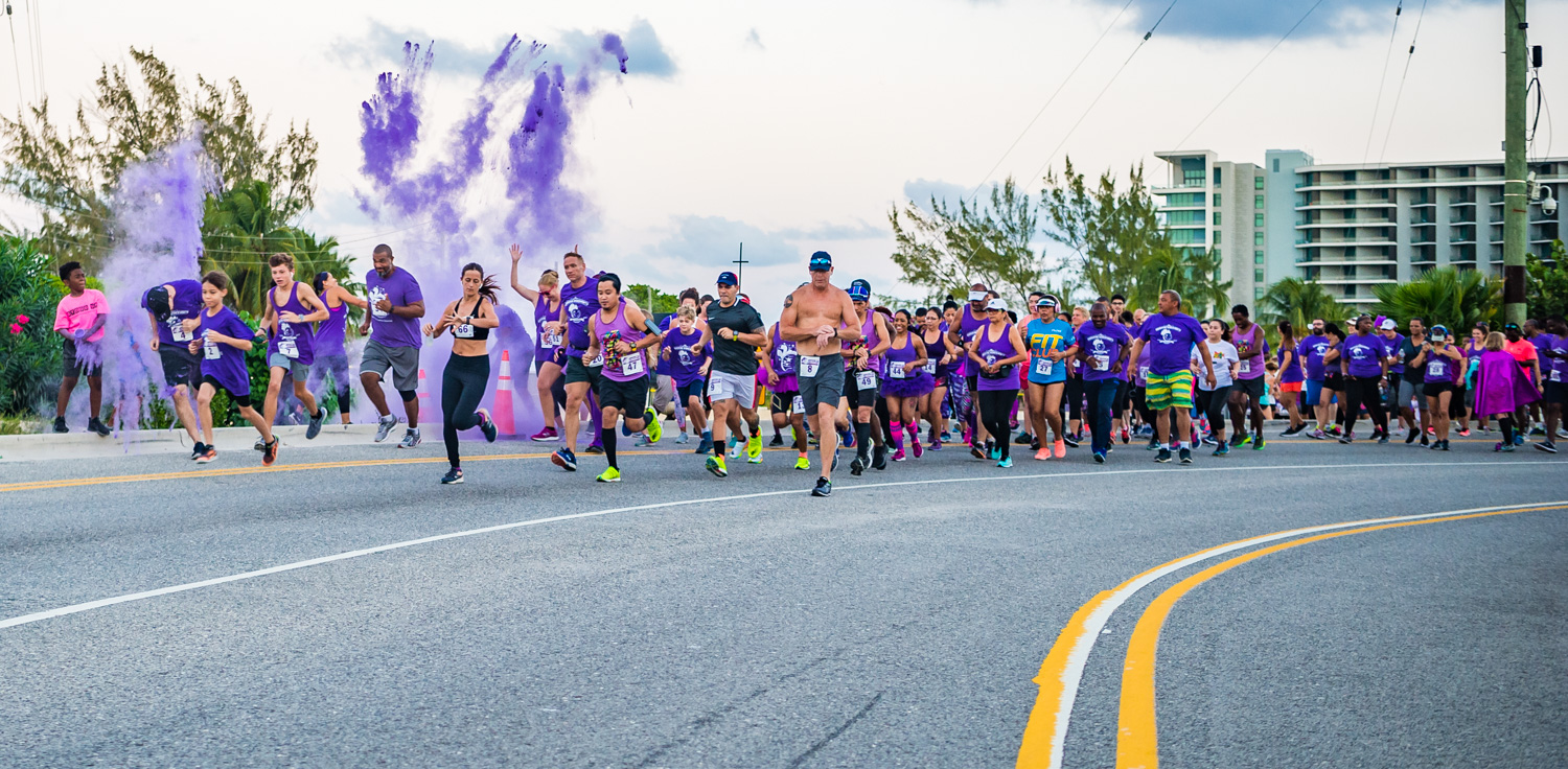 In Focus: Colour Me Purple 5K run - Cayman Compass