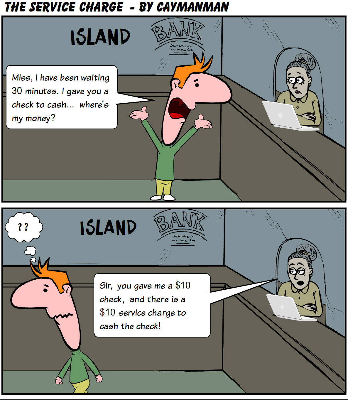 The service charge - Cayman Compass