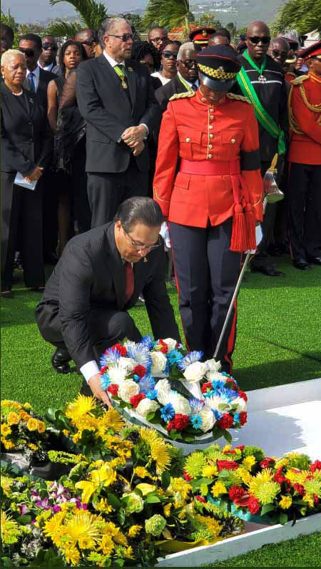 Thousands attend funeral of former Jamaican Prime Minister Edward Seaga ...