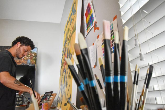 Young Caymanian artist featured in two exhibits - Cayman Compass
