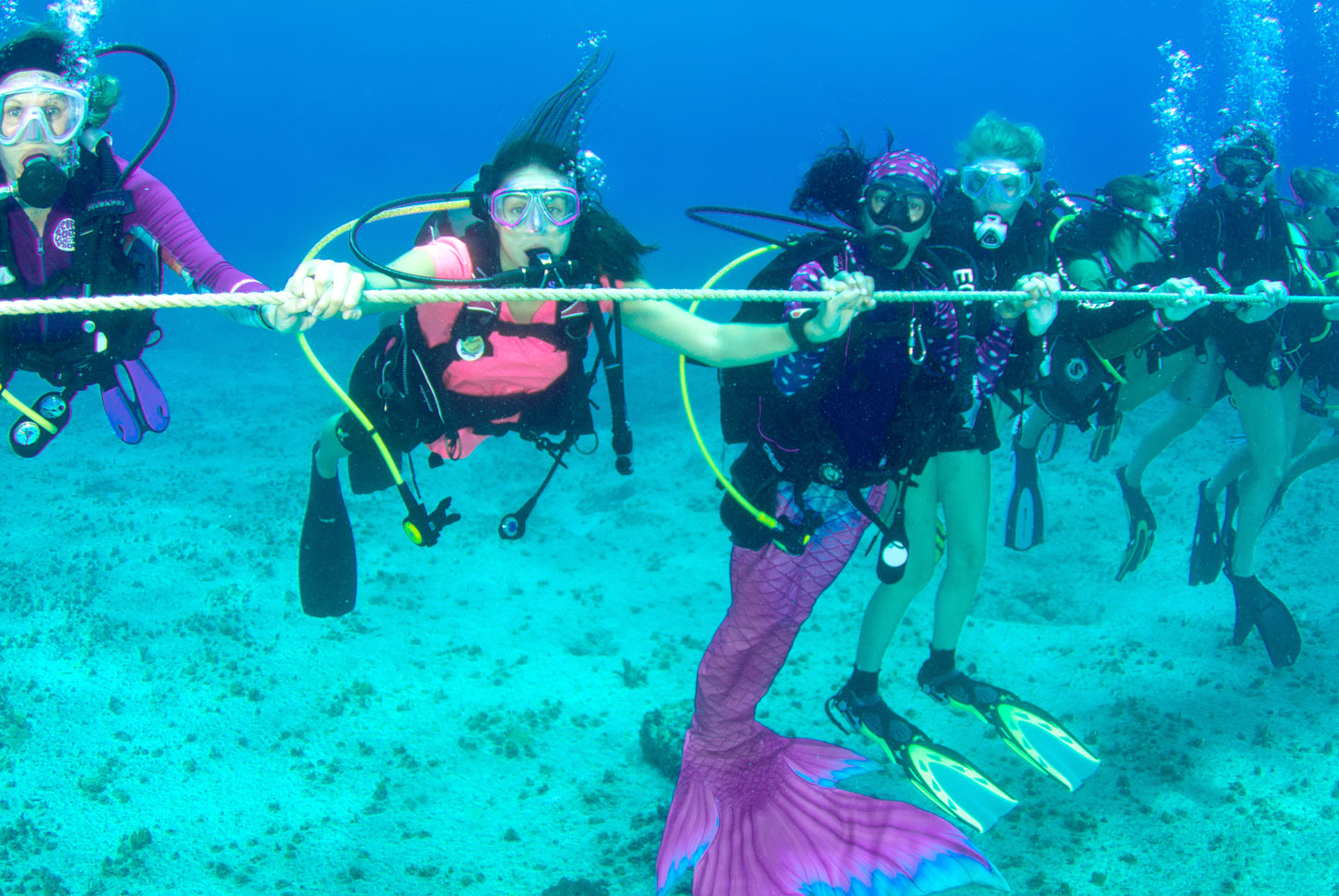 Cayman’s female divers line up to break their own world record - Cayman ...