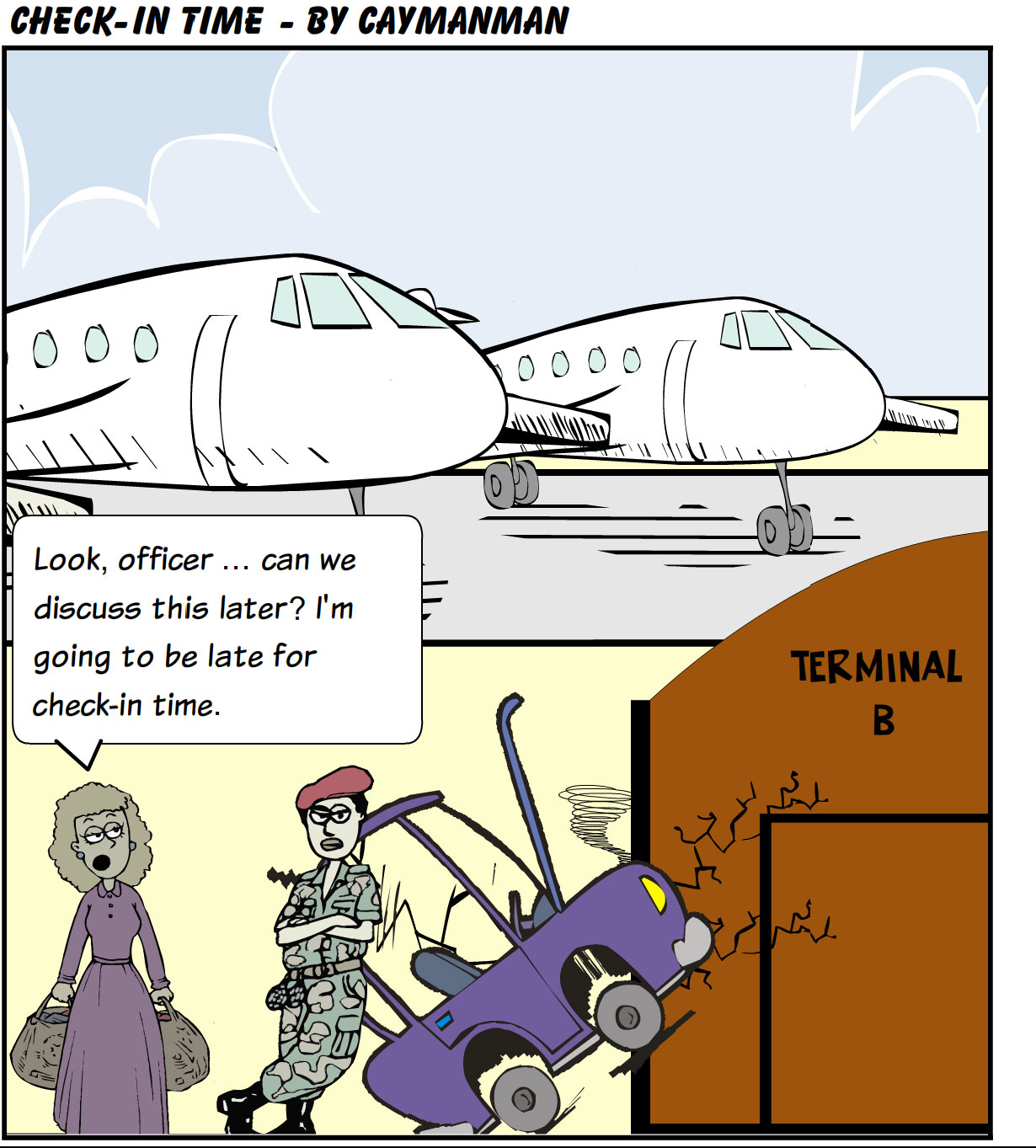 Check-in time - Cayman Compass