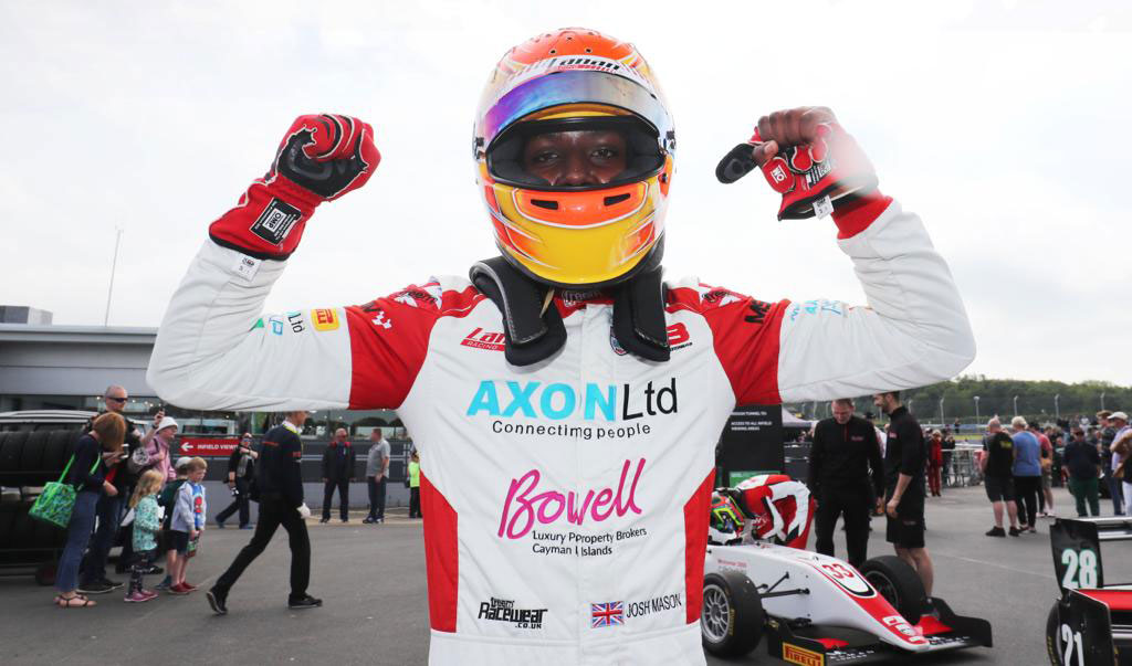 Cayman-sponsored driver wins British F3 race - Cayman Compass
