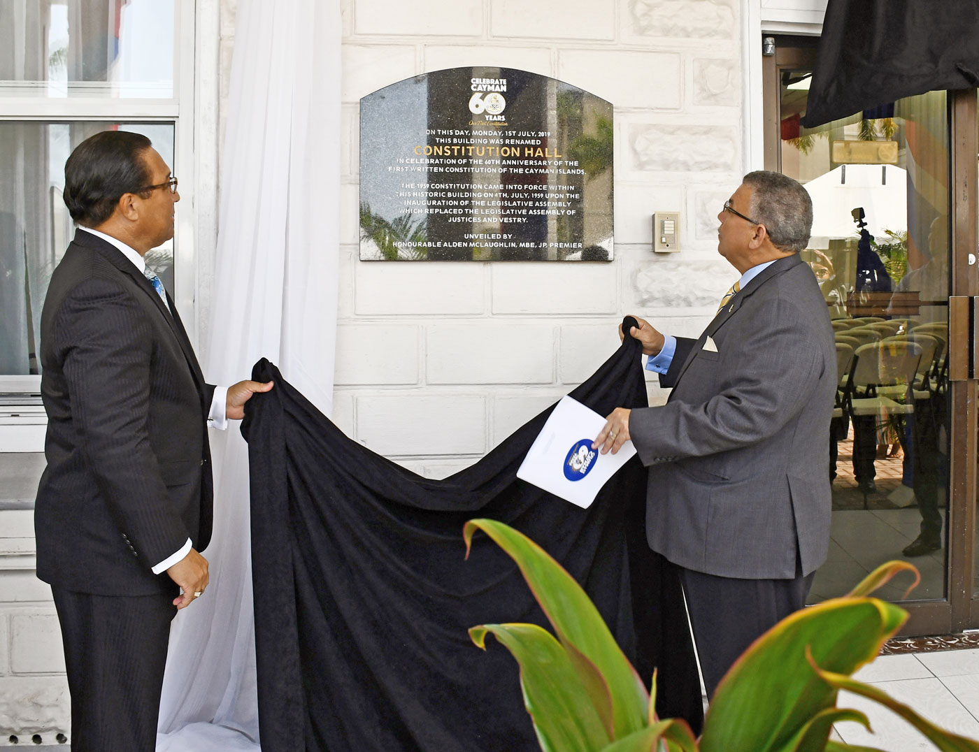 Town hall renamed ‘Constitution Hall’ - Cayman Compass