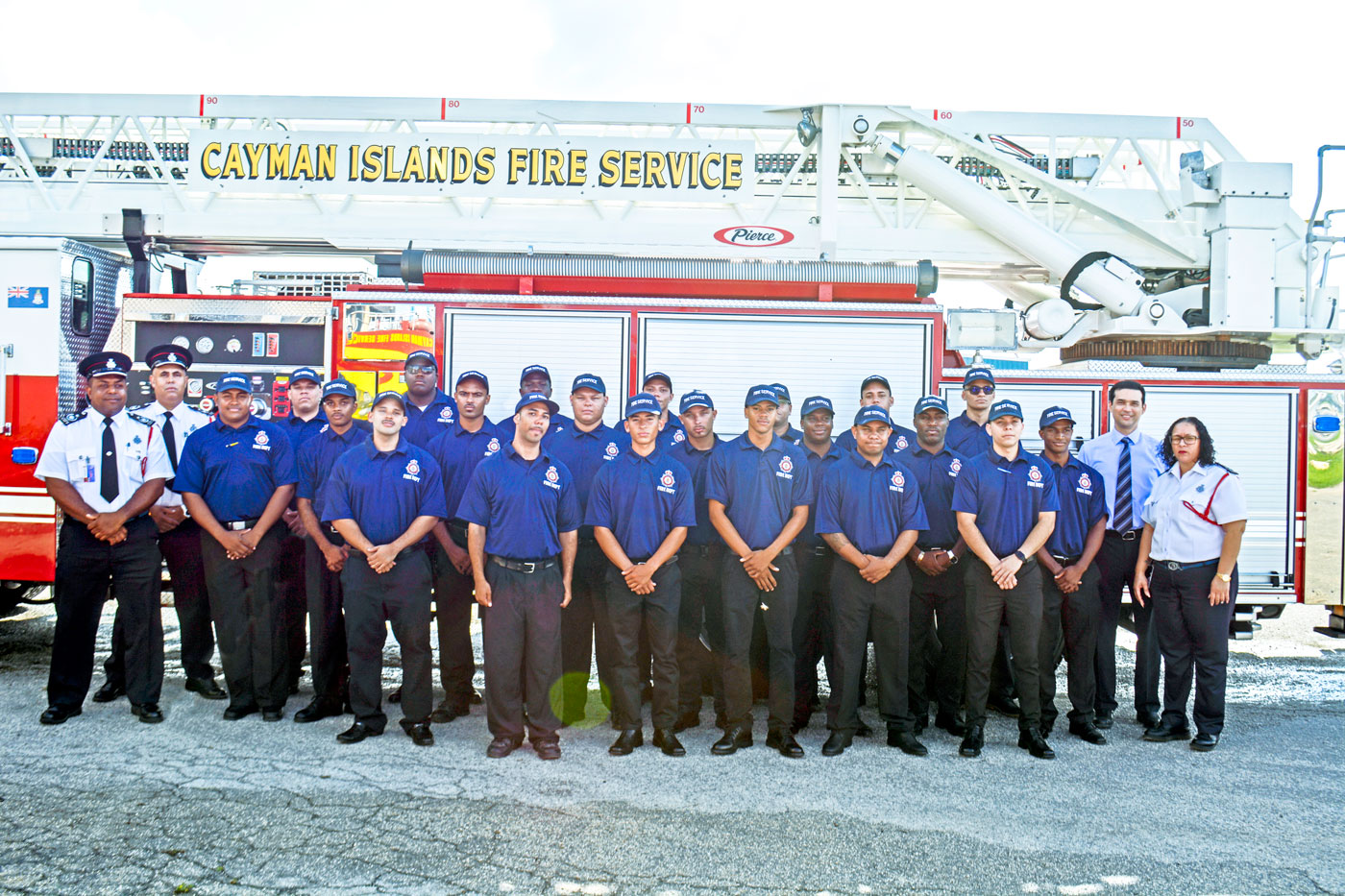 21 new Caymanian recruits at Fire Service - Cayman Compass