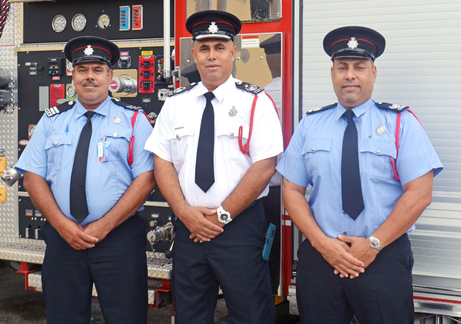 Three Caymanians promoted within the Fire Service - Cayman Compass