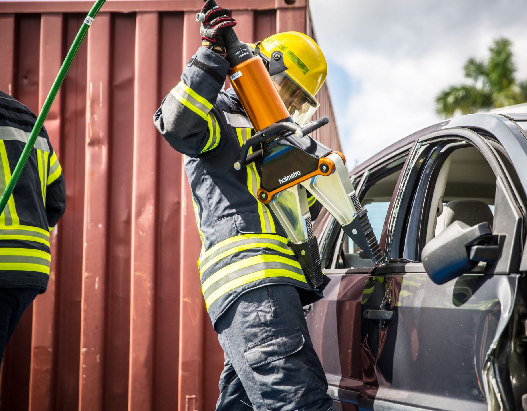 Firefighters test new ‘jaws of life’ equipment - Cayman Compass