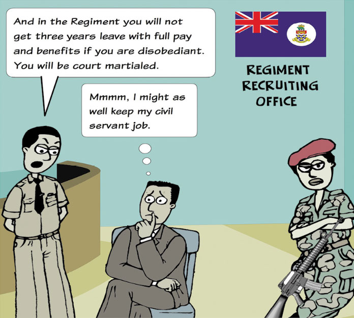 the-regiment_cartoon - Cayman Compass