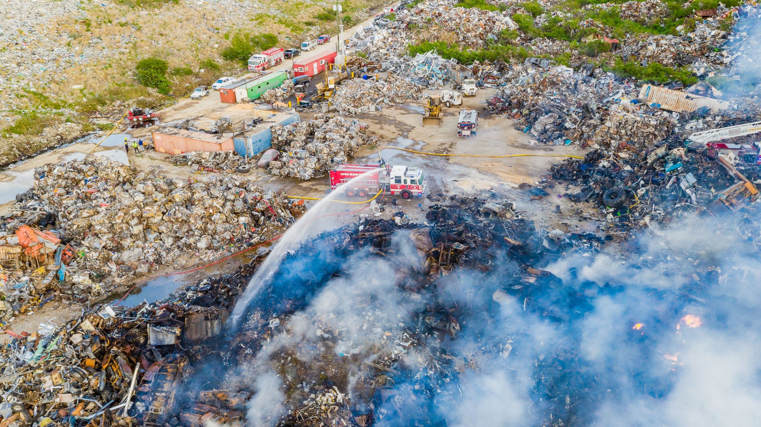 Fire Service: Landfill blaze ‘fully extinguished’ - Cayman Compass