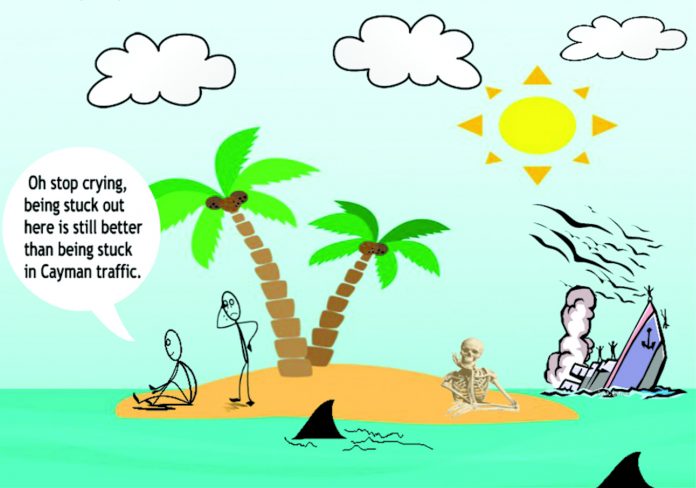 Cartoon - Stuck - Cayman Compass