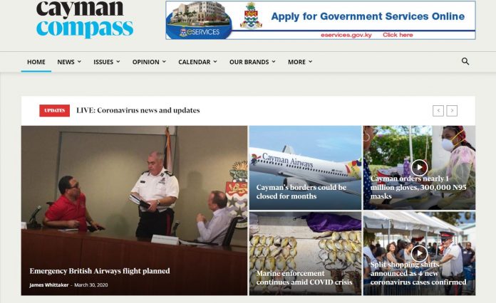 Compass to focus on online news and Friday paper only - Cayman Compass