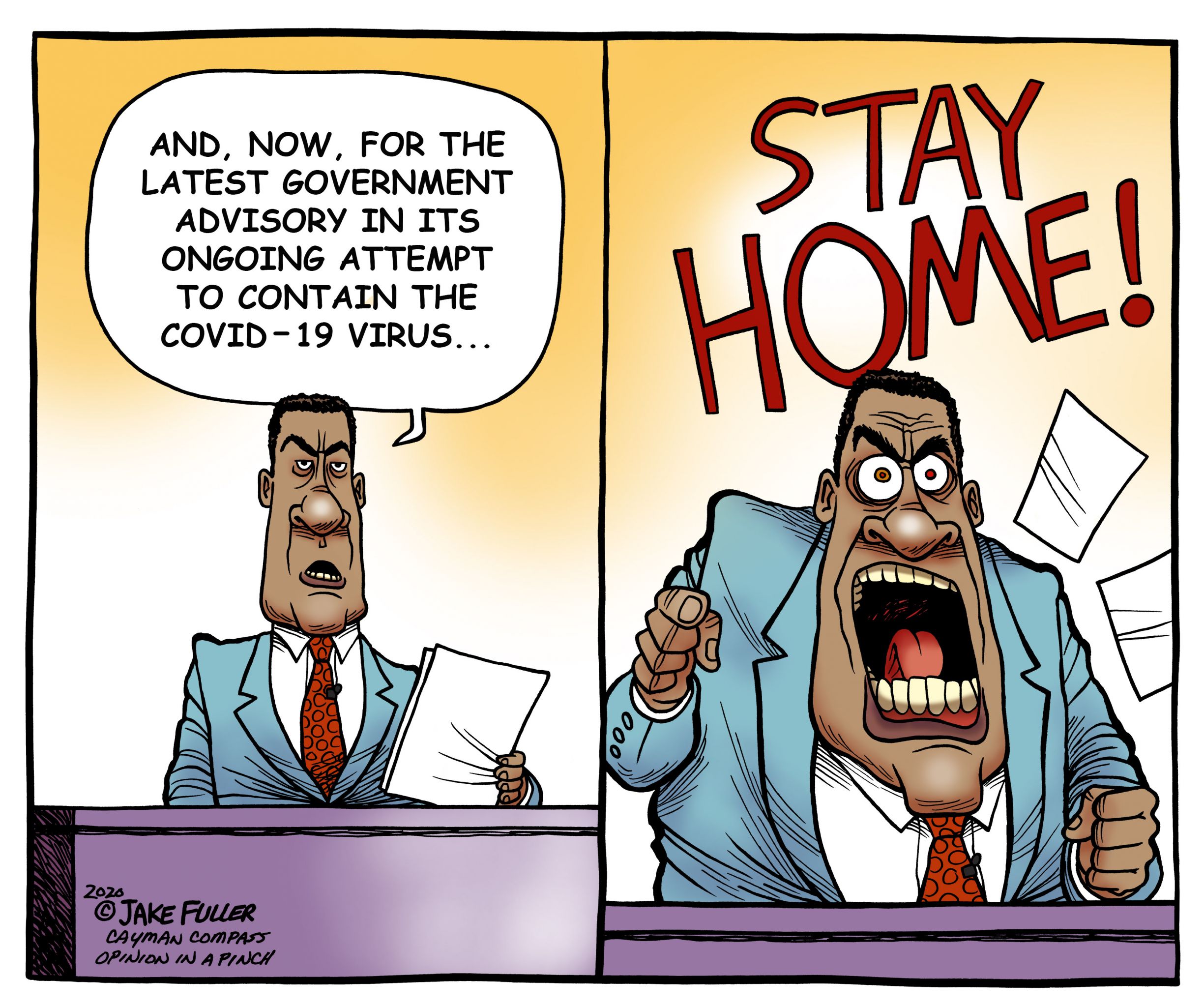 Stay home - Cayman Compass