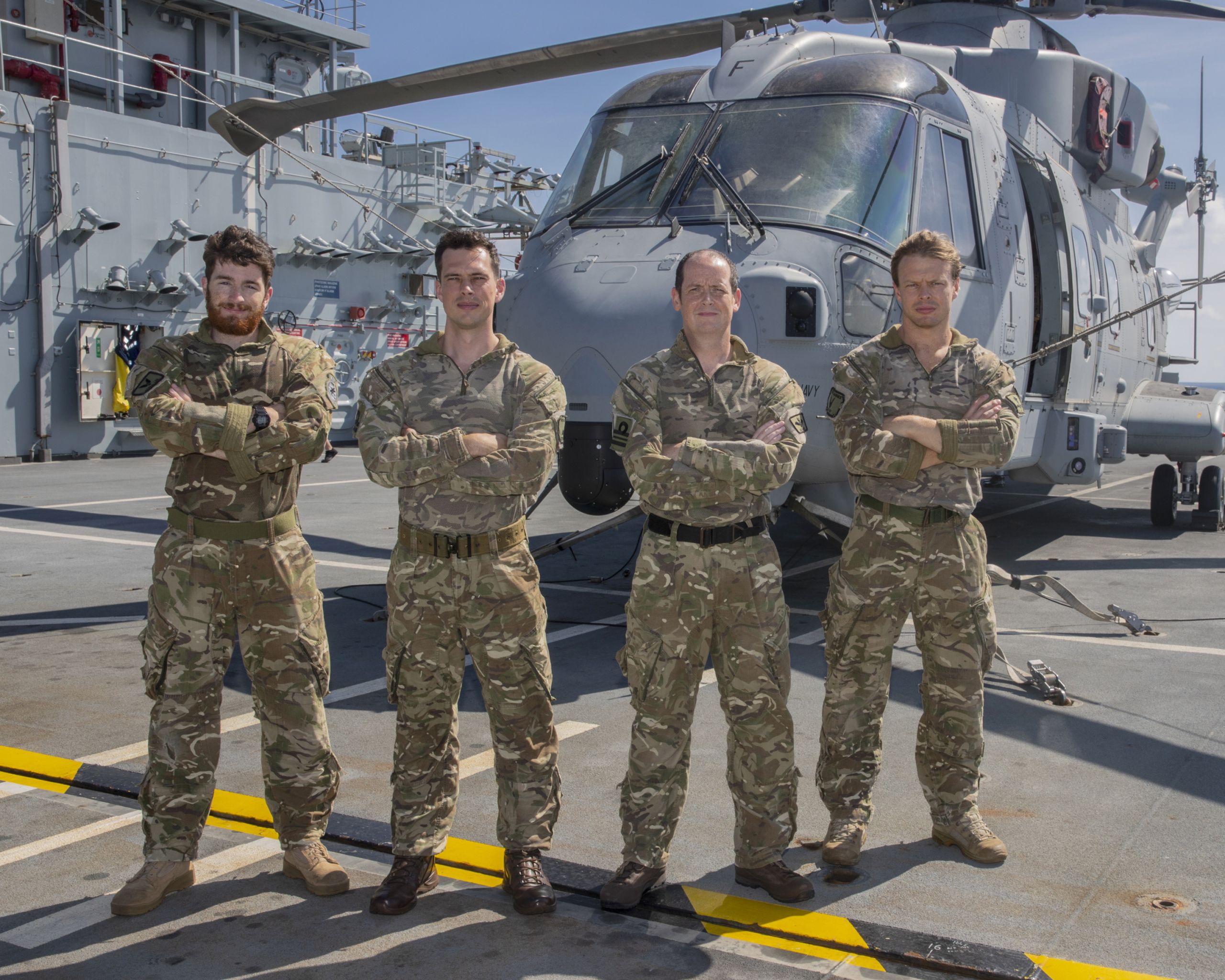 RFA Argus chopper locates missing kayakers - Cayman Compass