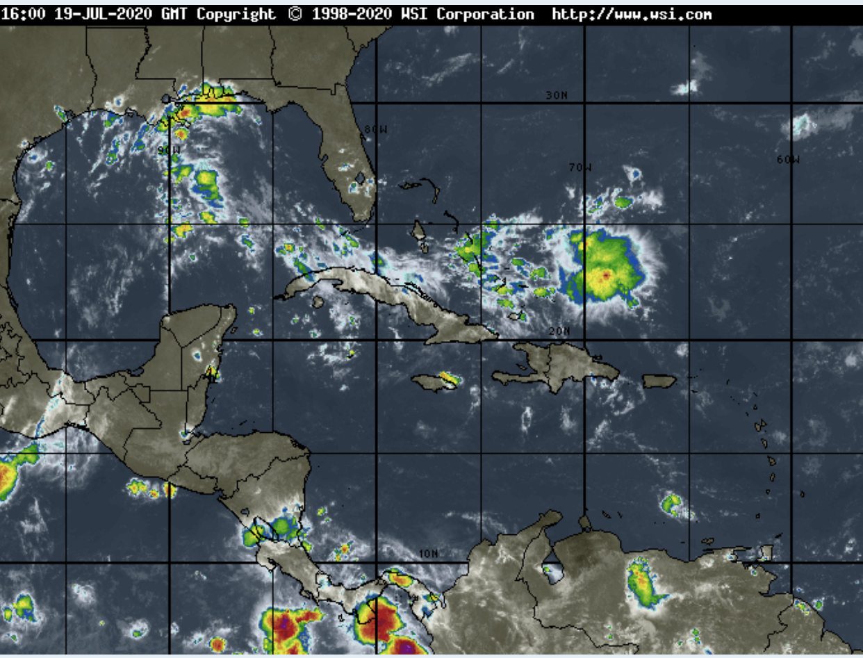 Mid-level trough brings showers, thunder - Cayman Compass