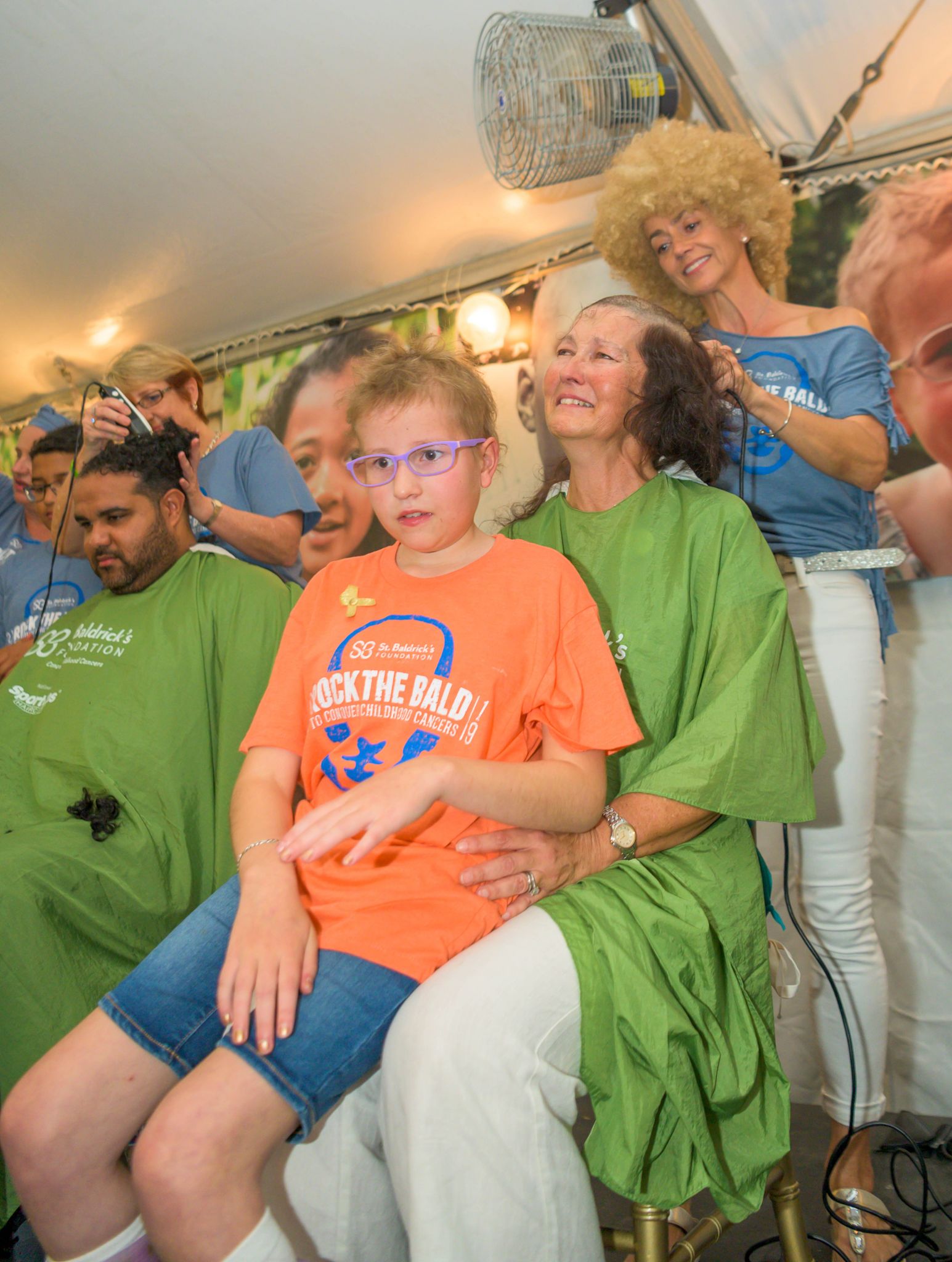 'FireBalds' raise money for child cancer research and treatments ...