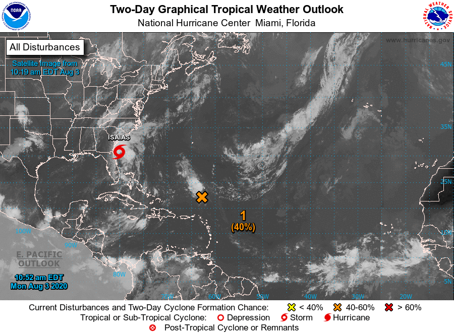 Weather forecasters: Isaias will regain hurricane strength - Cayman Compass