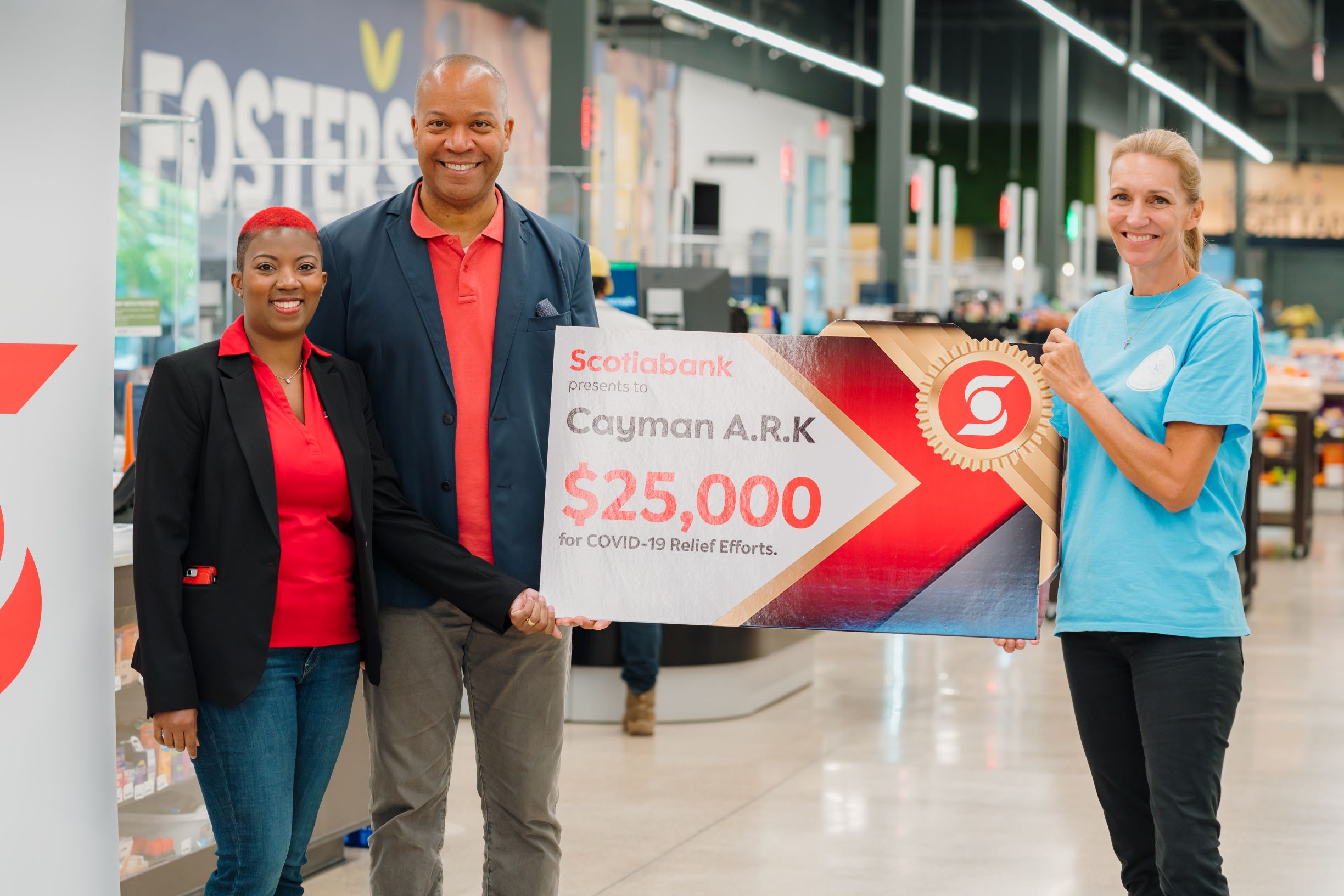 Scotiabank donates $25,000 to Cayman ARK - Cayman Compass