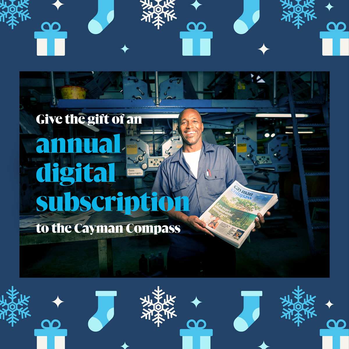 Gift - Annual Digital Subscription - Cayman Compass