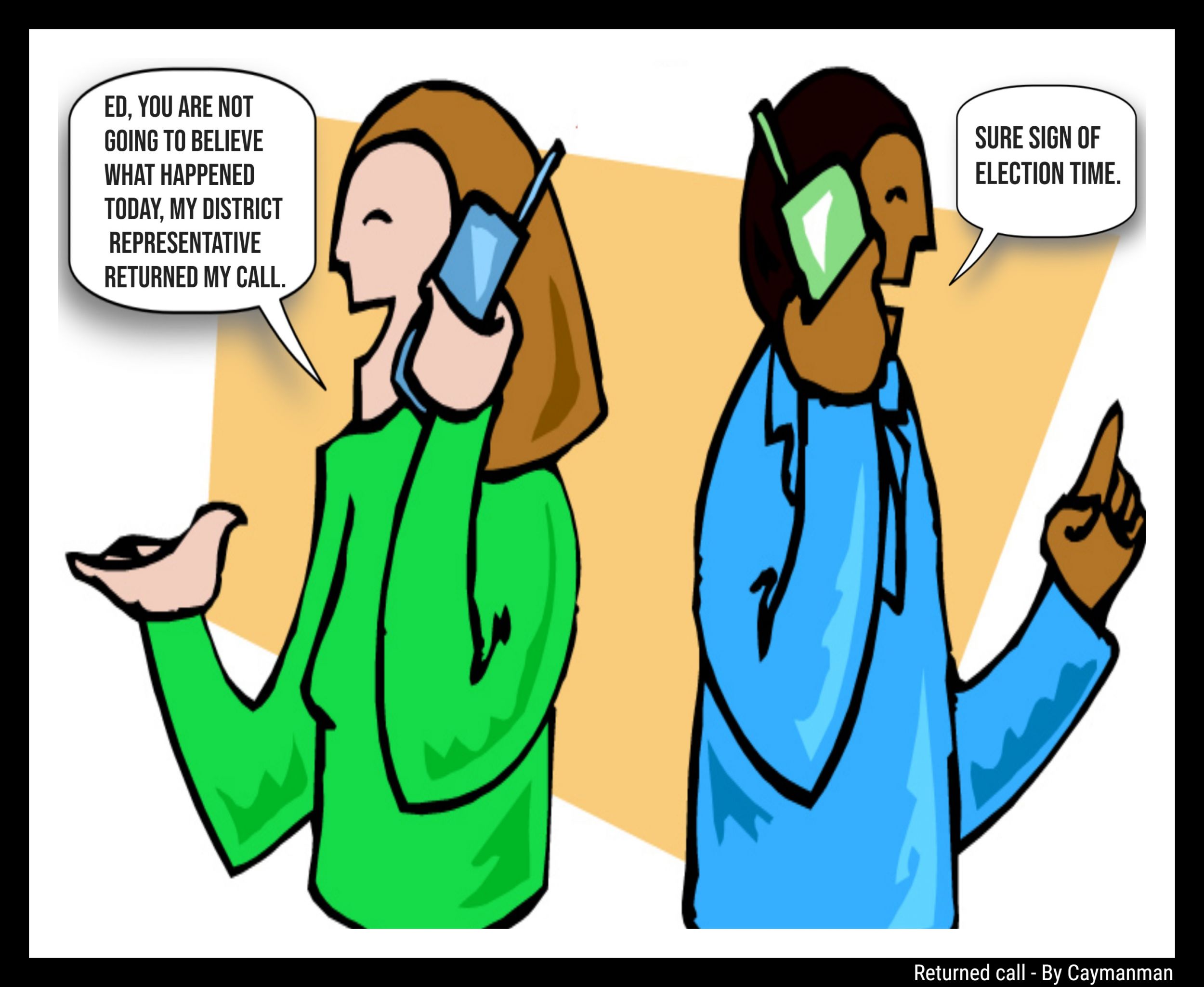 Returned call - Cayman Compass