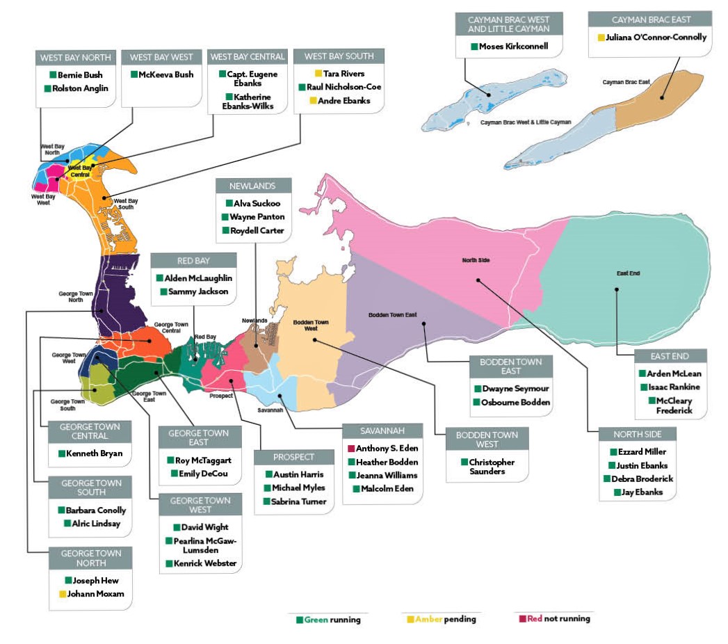 candidates map - Cayman Compass
