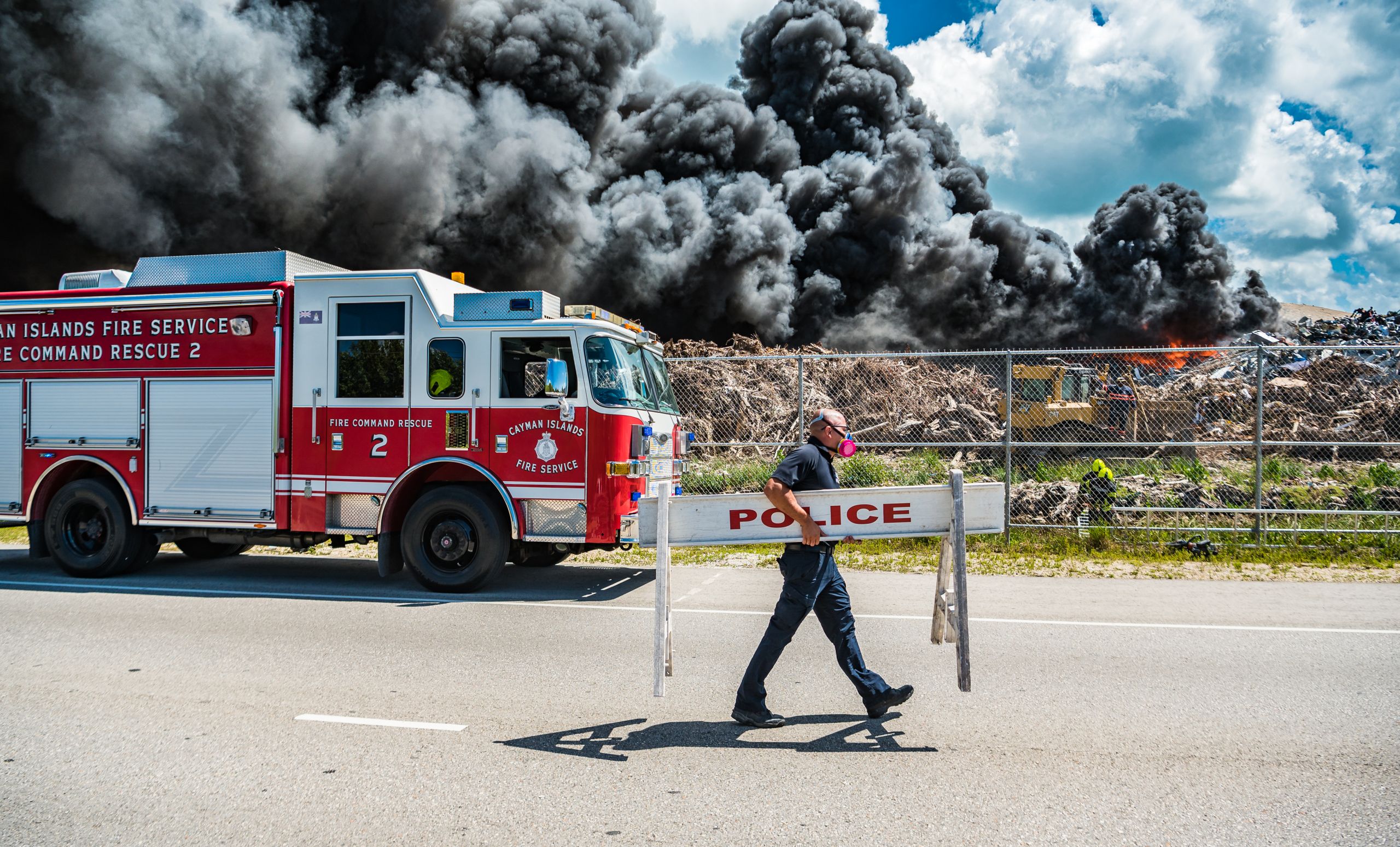 Landfill fire under control - Cayman Compass