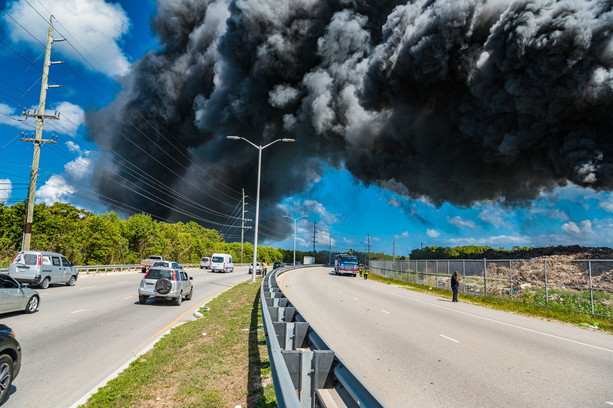 Landfill fire under control - Cayman Compass