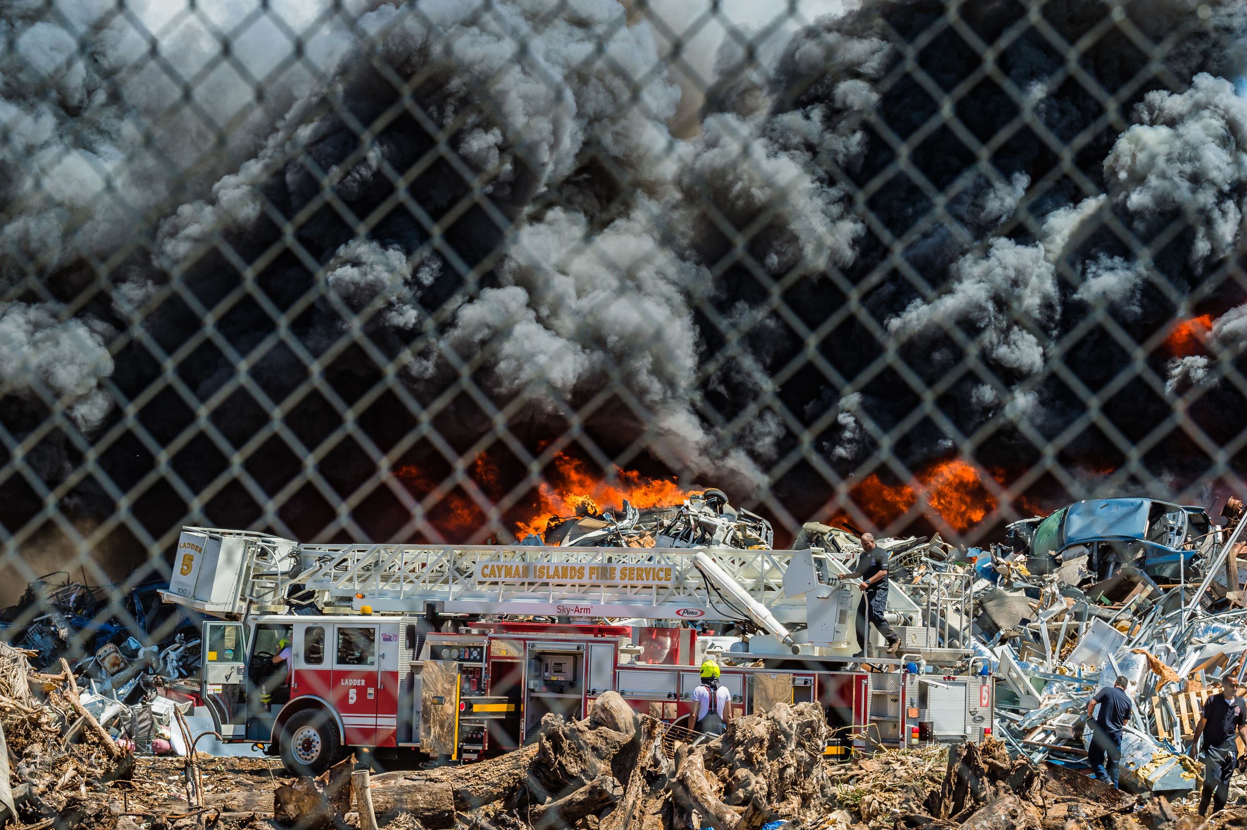 Landfill fire under control - Cayman Compass