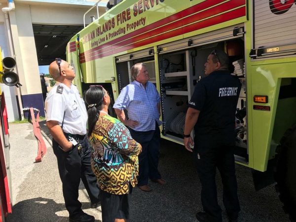 Brac gets new fire truck - Cayman Compass