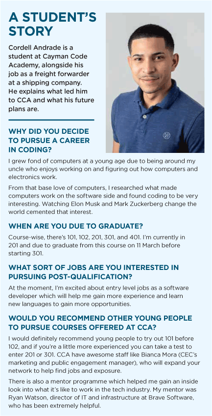 The Future Is Code - Cayman Compass