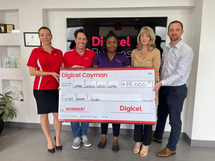 Digicel Business raises $15,000 for Cayman Islands Crisis Centre ...