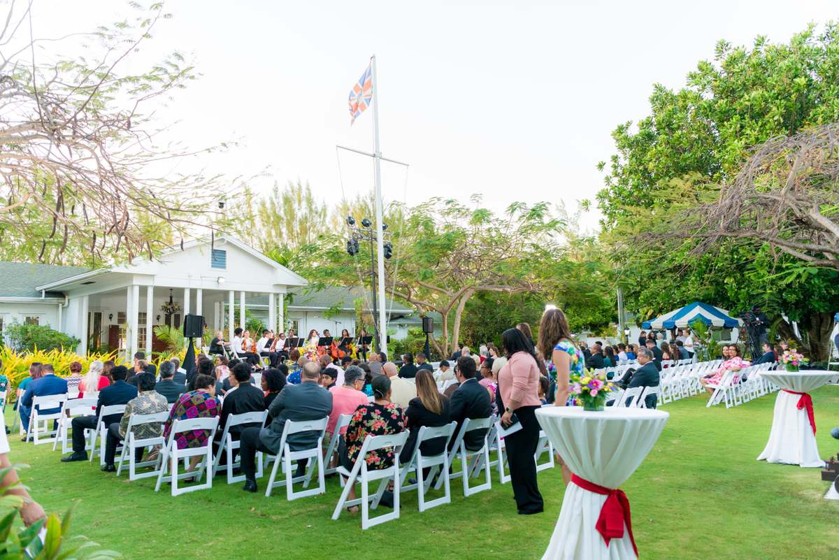 Guests_attend_reception - Cayman Compass