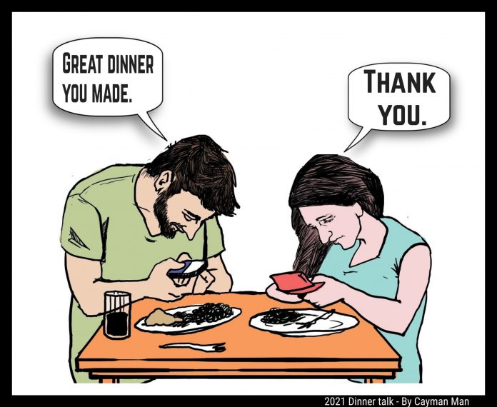 Dinner talk - Cayman Compass