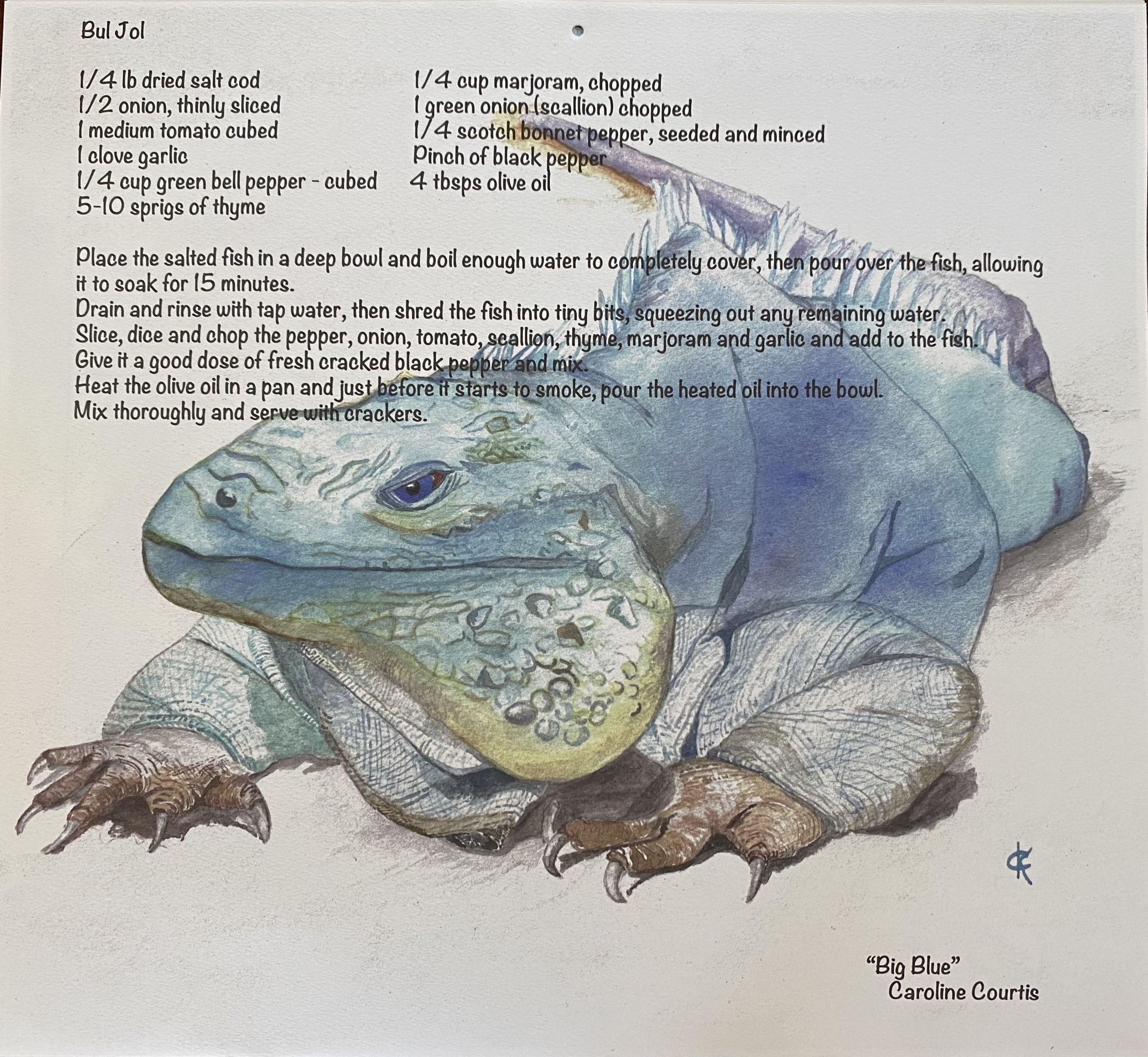 Cayman Watercolours Calendar unveiled for 2022 - Cayman Compass