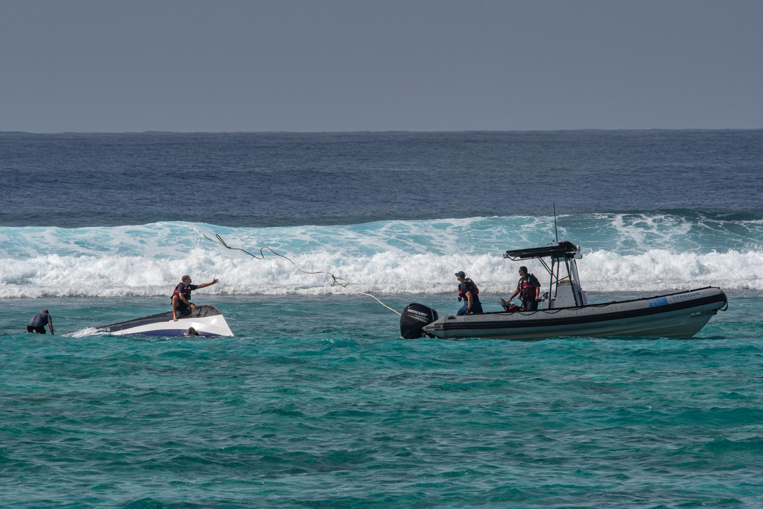 Flipped boat found in South Sound - Cayman Compass