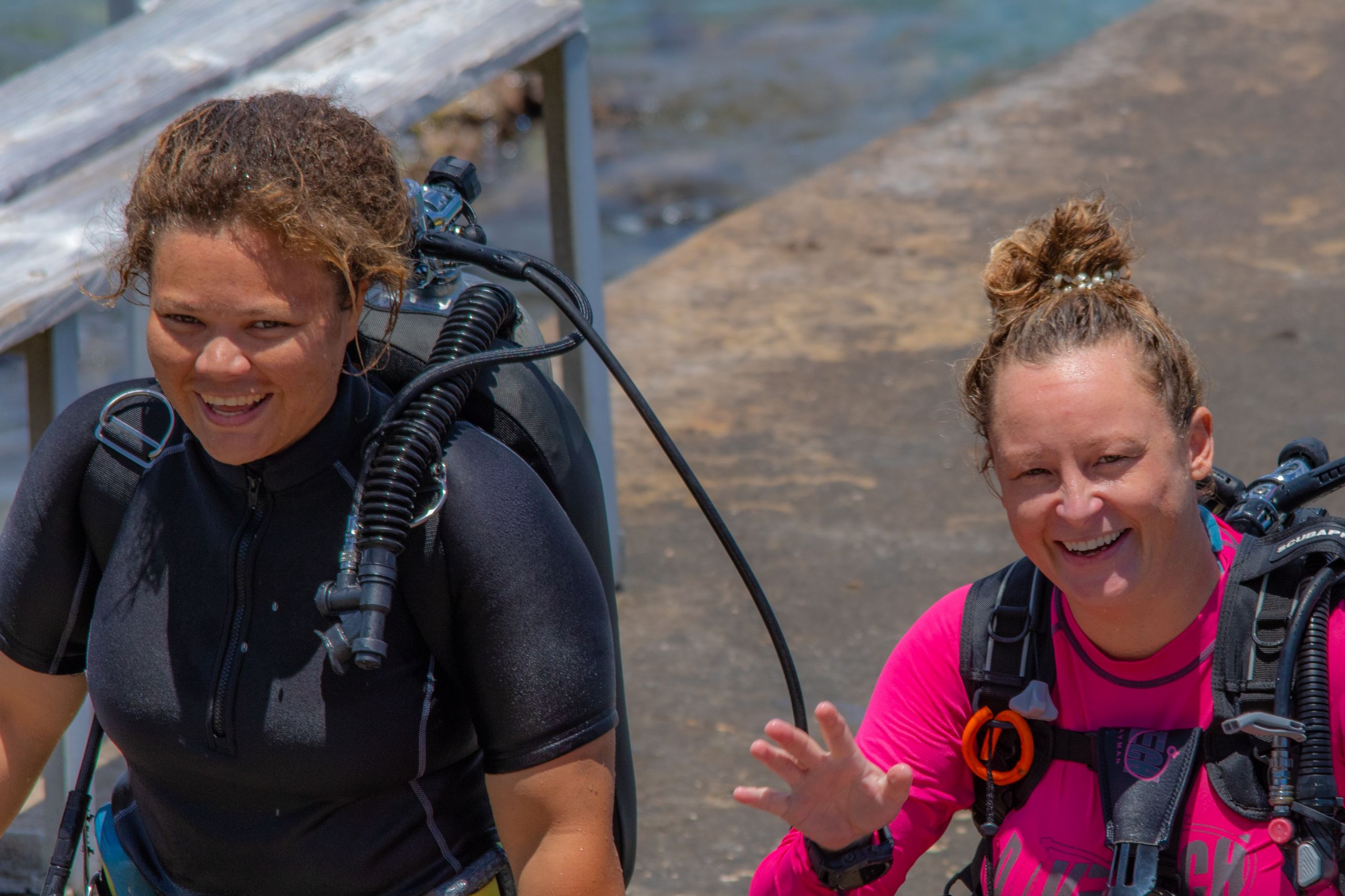 Women's Dive Day: Divers raise $10,000 for Breast Cancer Foundation ...