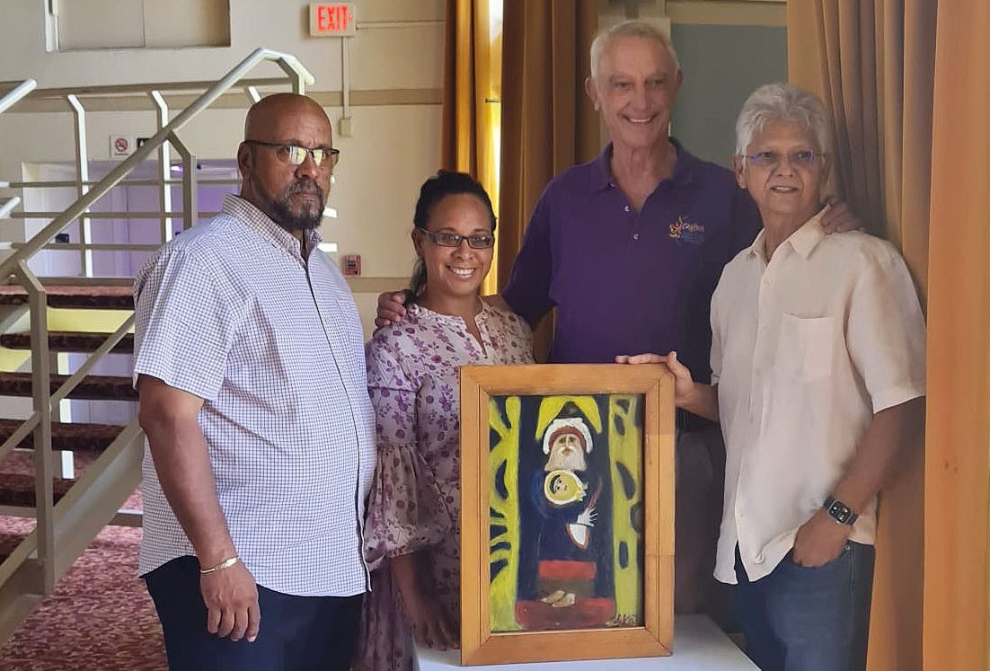 Three Miss Lassie paintings come home - Cayman Compass