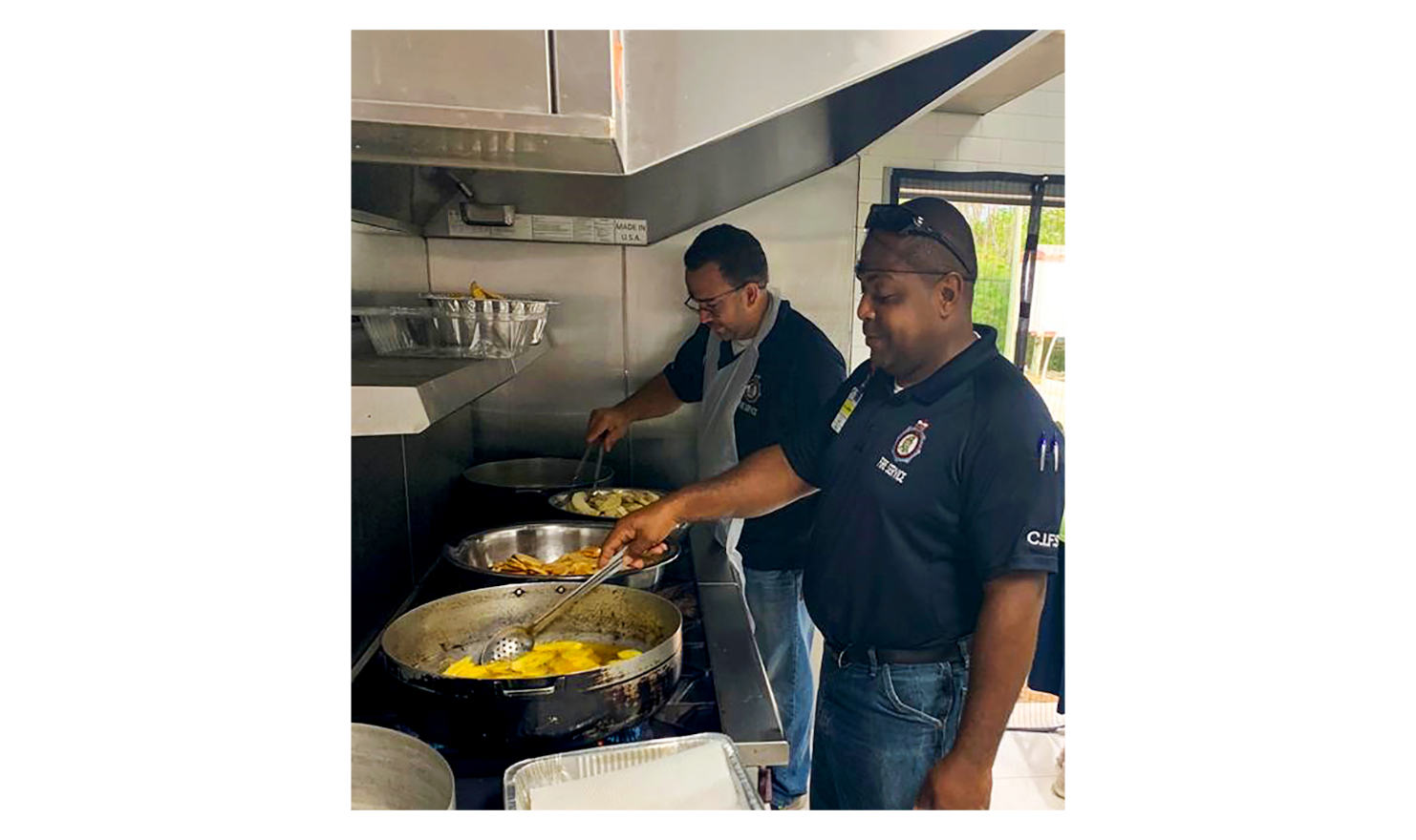 Fire Service partners with DCFS to feed East End seniors - Cayman Compass