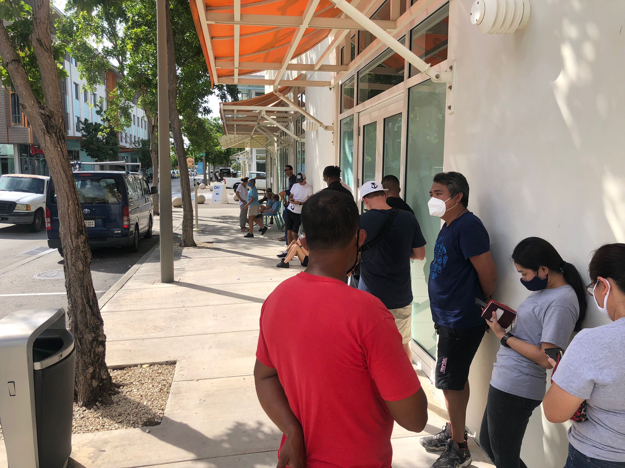 Lines at DH Camana Bay - Cayman Compass