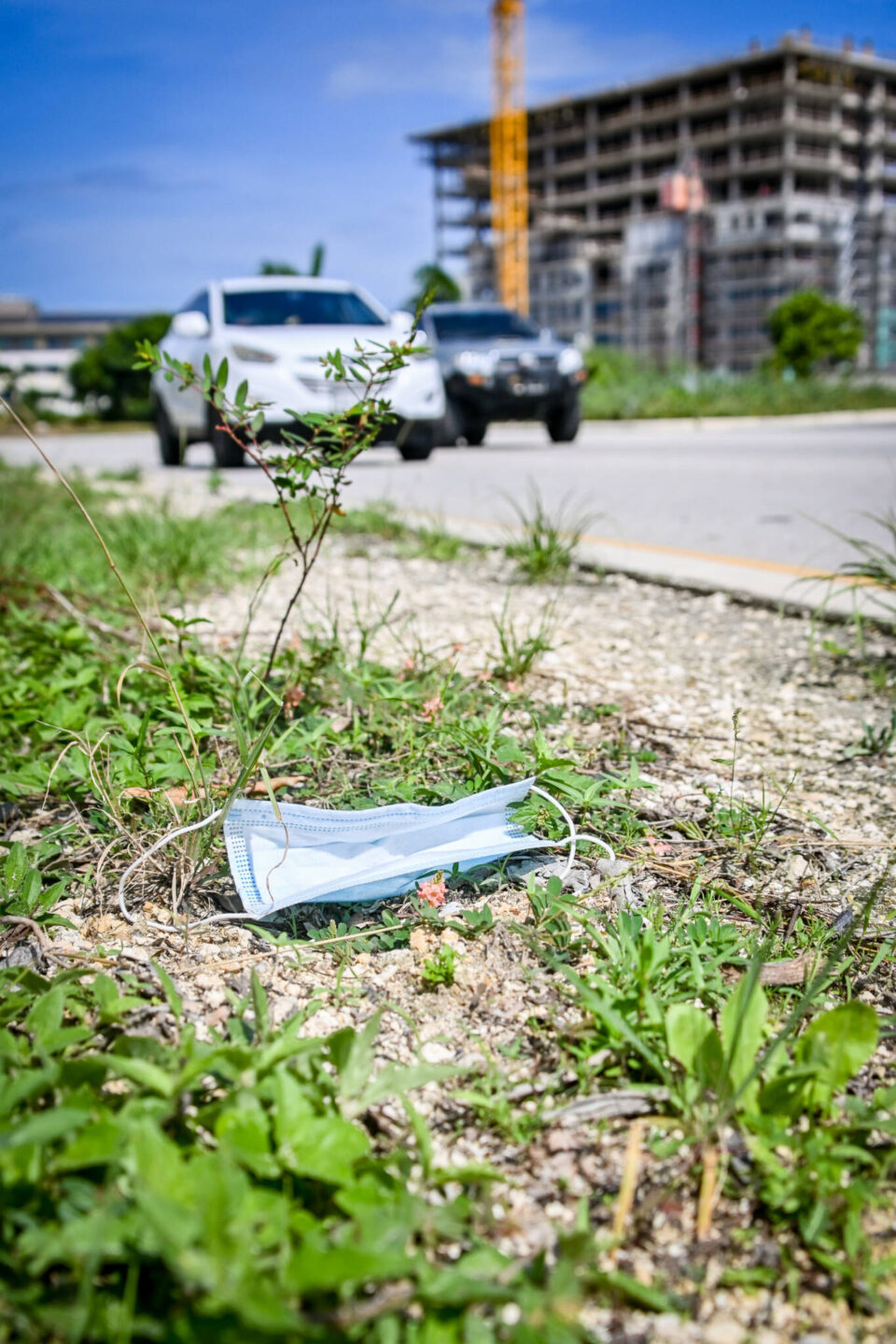 Mask mess: DEH sees increase in discarded face coverings - Cayman Compass