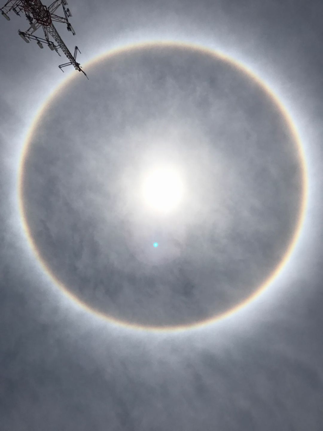 Rainbow Halo - Cayman Compass