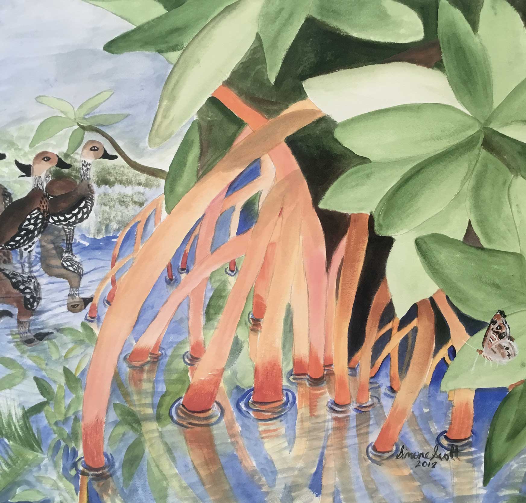 Simone-Westerly-pond - Cayman Compass