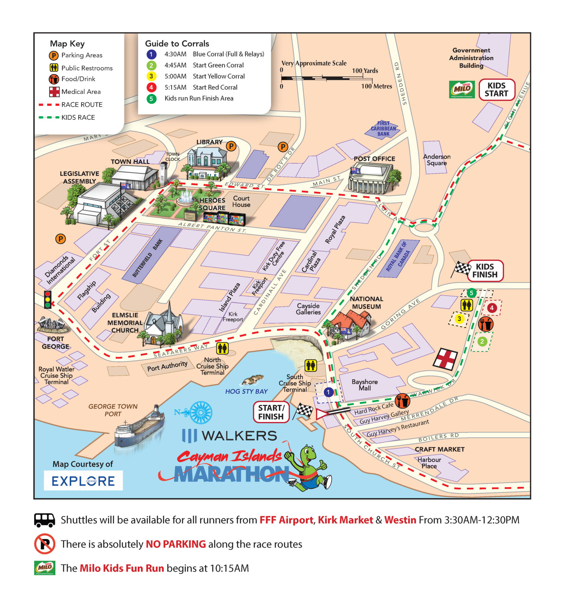 GT Marathon Map 2021 - Cayman Compass