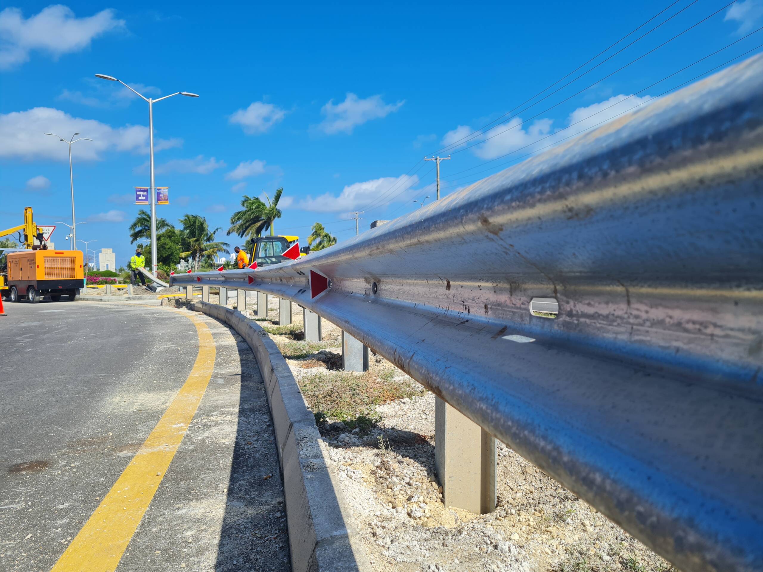 NRA upgrades Cost-U-Less roundabout after fatal crash - Cayman Compass