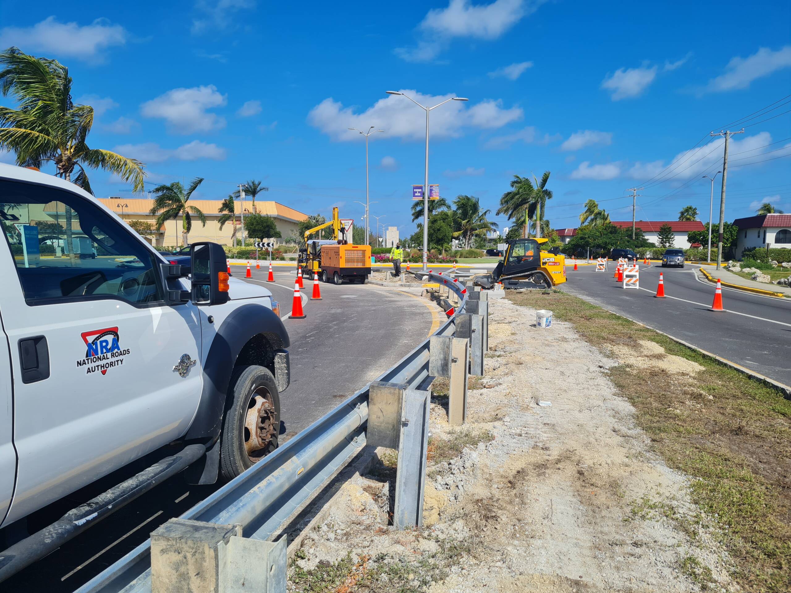 NRA upgrades Cost-U-Less roundabout after fatal crash - Cayman Compass