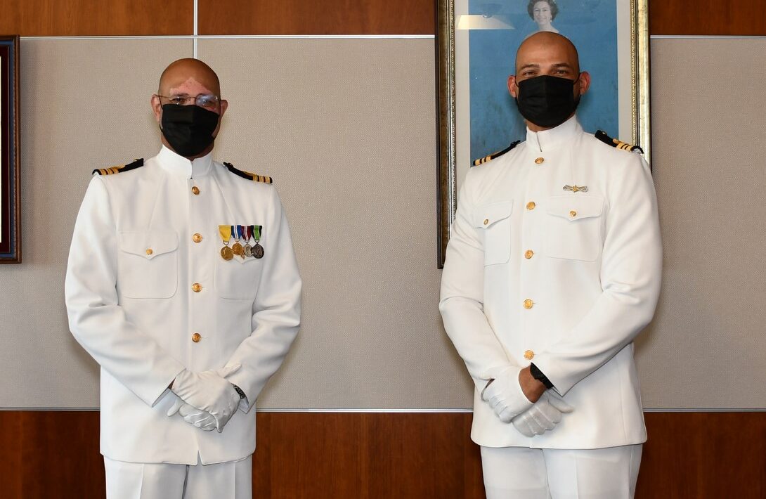 Cayman Coast Guard bosses officially commissioned - Cayman Compass